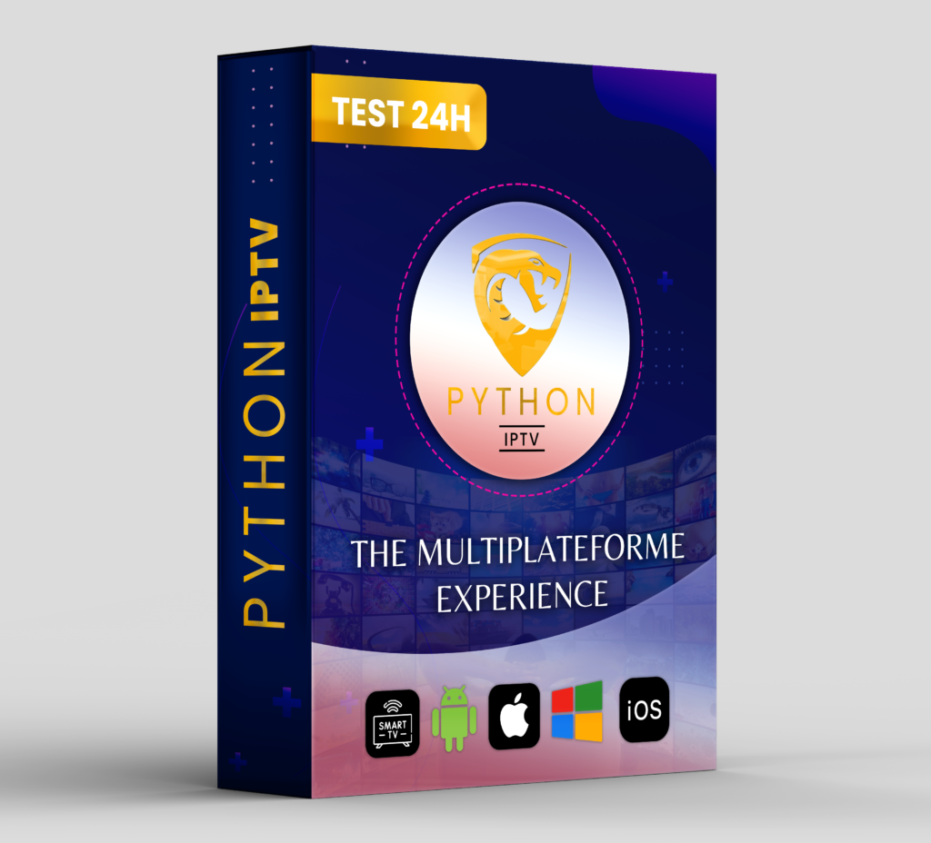 Essai 24h Python IPTV - Cover IPTV